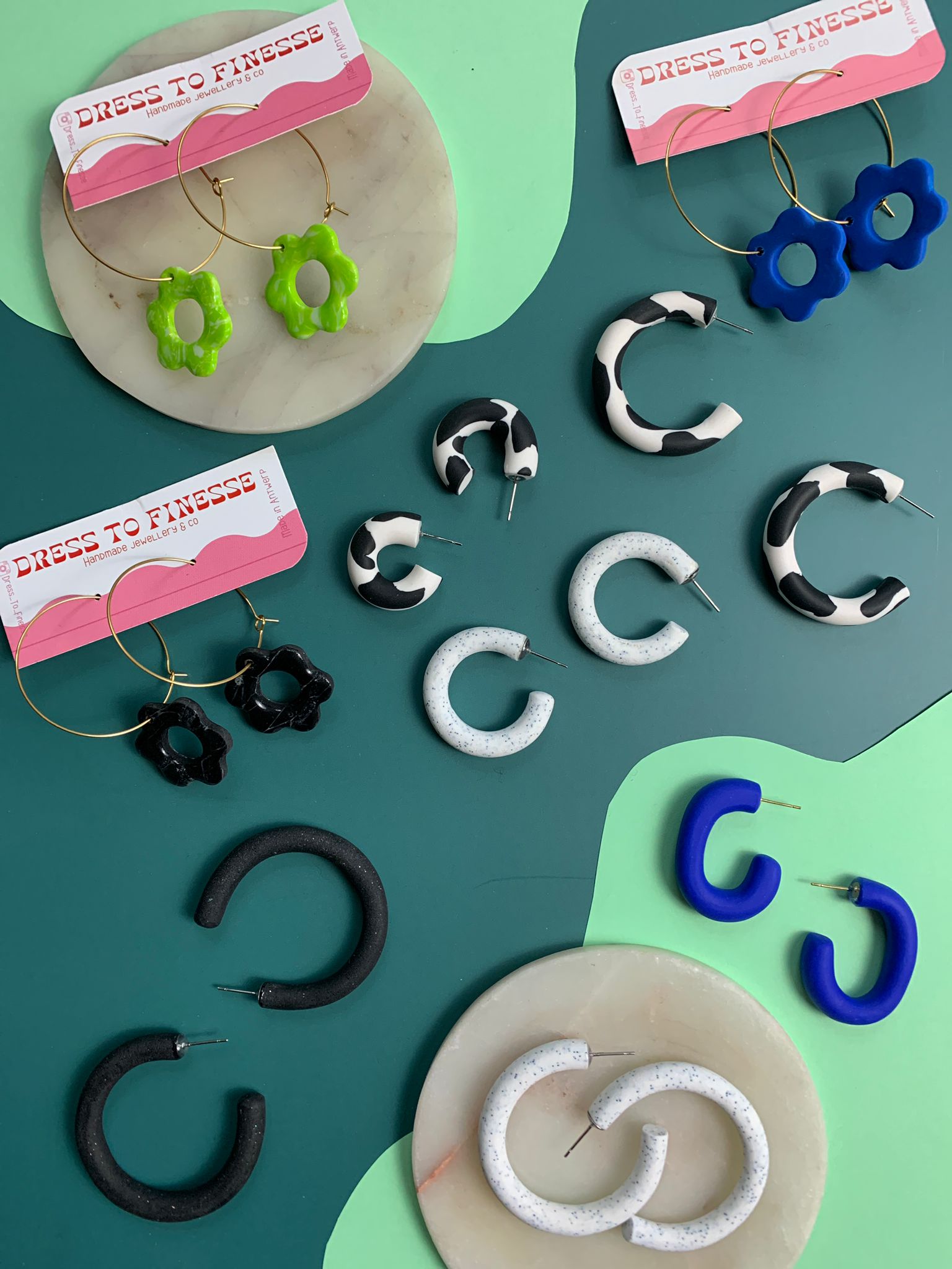 Buy unique hoop earrings and individual charms - Dress To Finesse